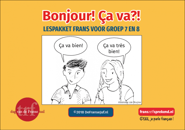 Lespakket Frans voor kids #1: Bonjour! Ça va? | Bonjour! Ça va?!